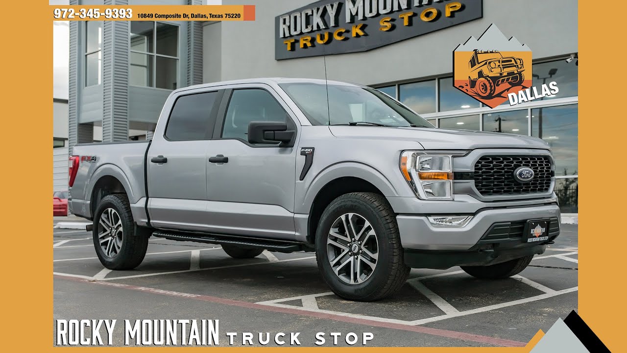 2021 Ford F-150 XL STX FX4 / CLEAN CARFAX / CREW CAB / 5.0L V8 - YouTube