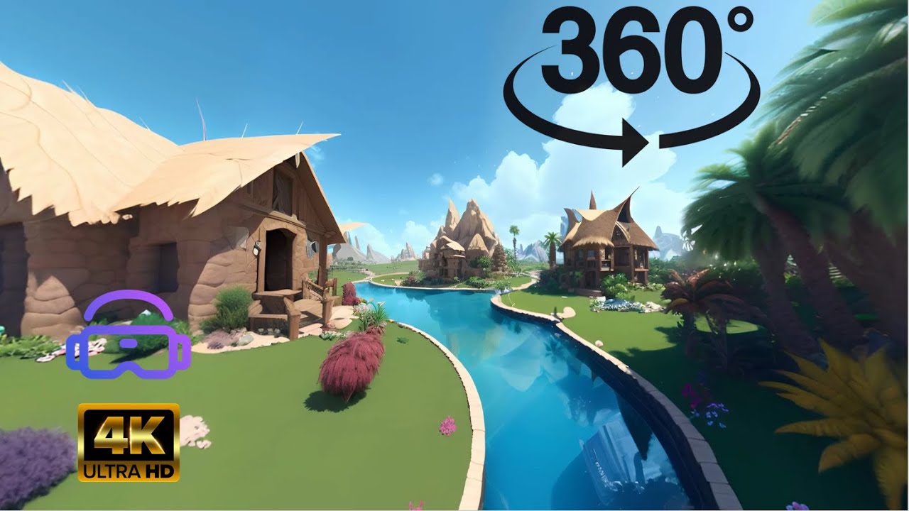 360 Paradise Resort: A Slice of Heaven in the Middle East | VR - YouTube