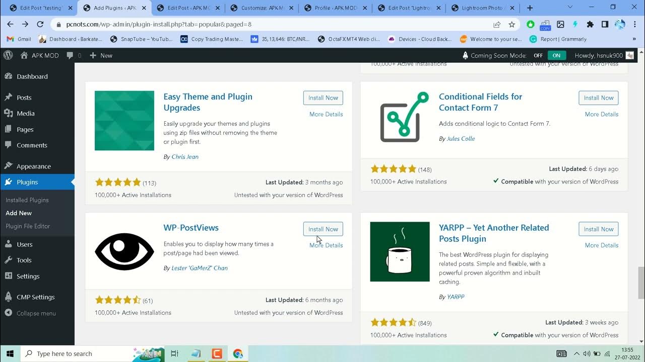 How To Add Visitor Counter in WordPress Website - YouTube