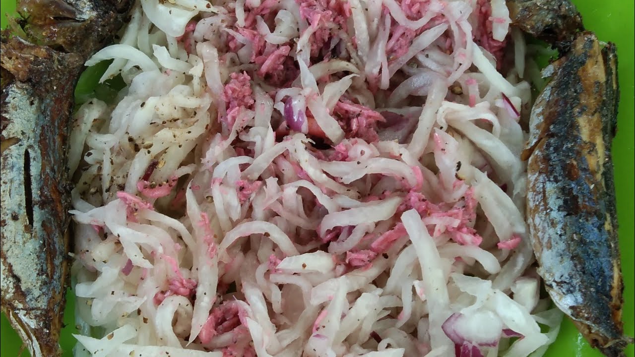 Pag gawa ng Kinilaw na labanos perfect na sawsawan ng pritong isda at ...