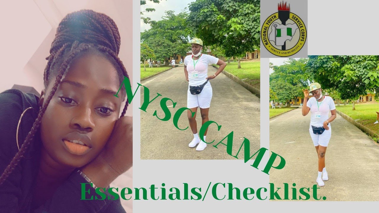 NYSC Camp Essentials Checklist YouTube nysc-camp-essentials-checklist-youtube