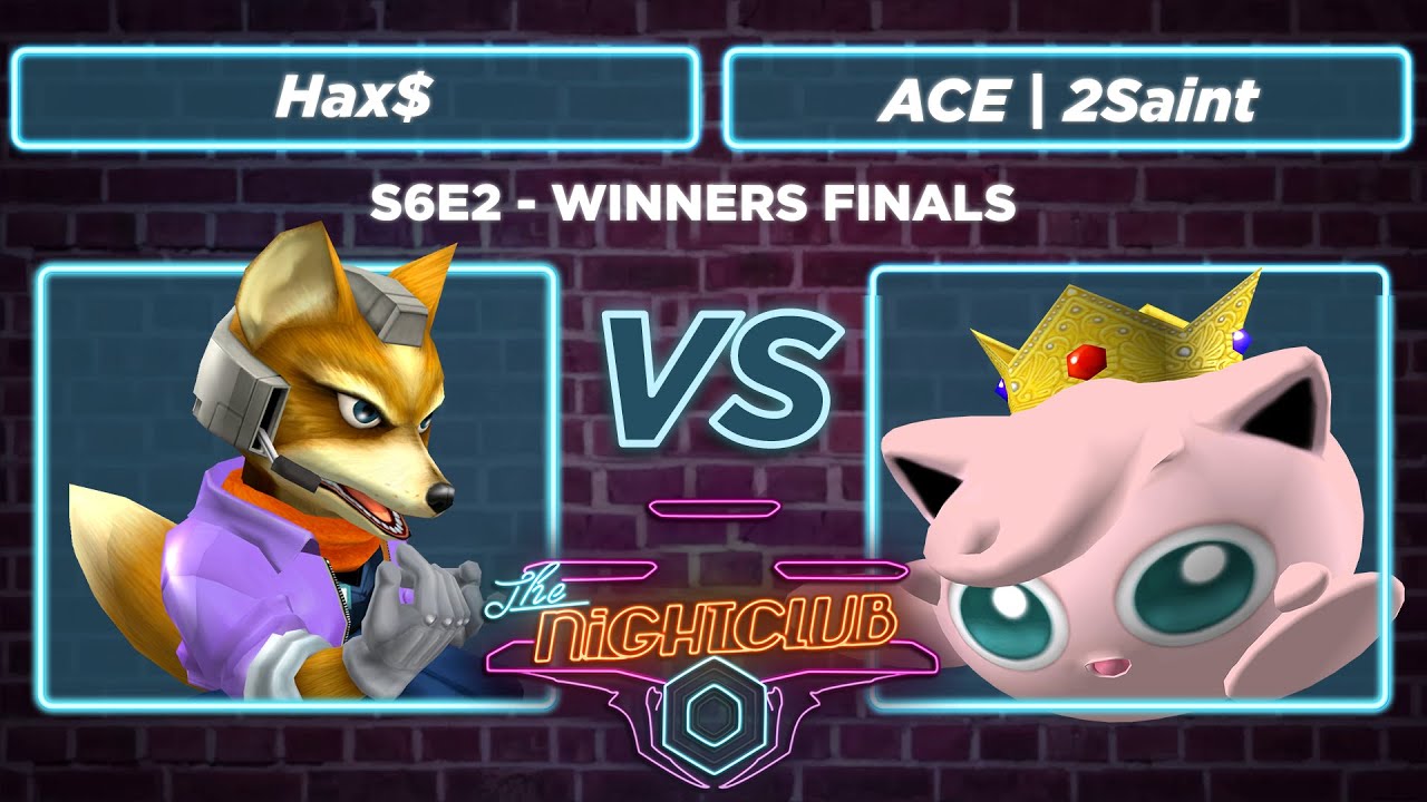 The Nightclub S6E2: ACE | 2Saint vs Hax$ - Winners Finals SSBM - YouTube
