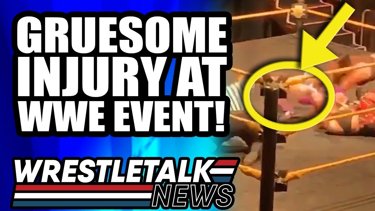 GRUESOME INJURY AT WWE EVENT! HUGE WWE Return For SmackDown ...