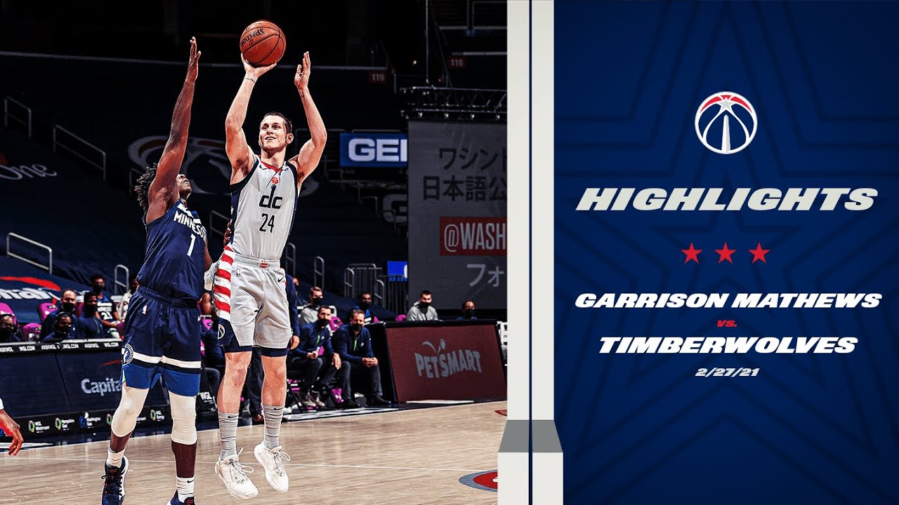 Highlights: Garrison Mathews scores 18 in win over Timberwolves - 2/27 ...
