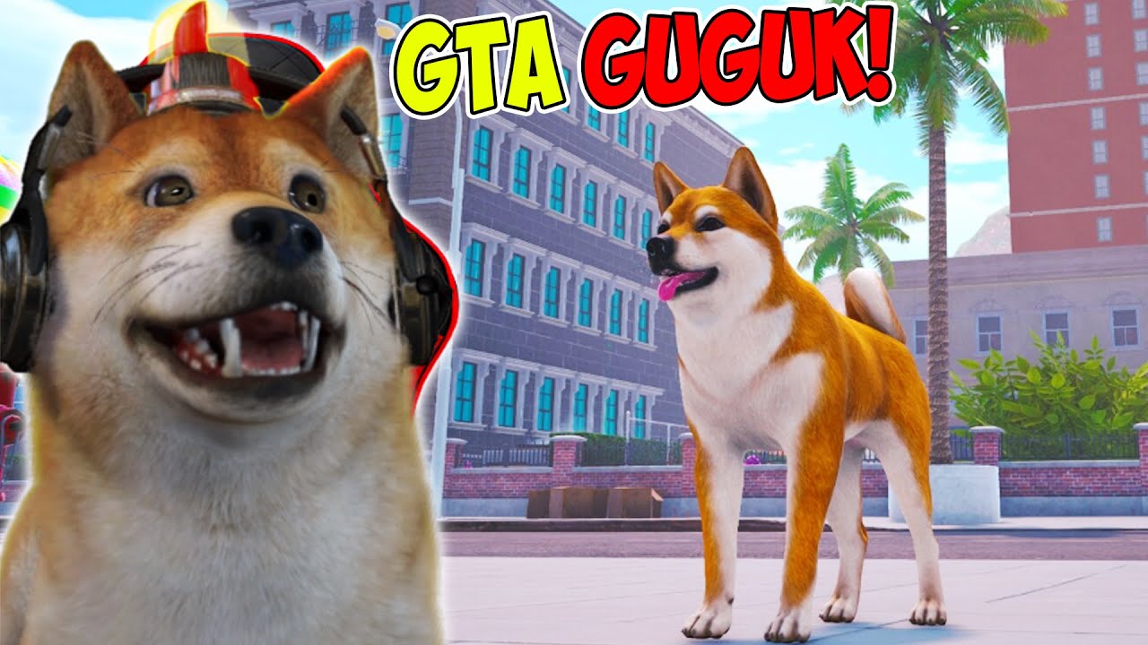 COBAIN GAME GTA VERSI GUGUK! LANGSUNG RUSUH DI KOTA!! - Doge Simulator - YouTube