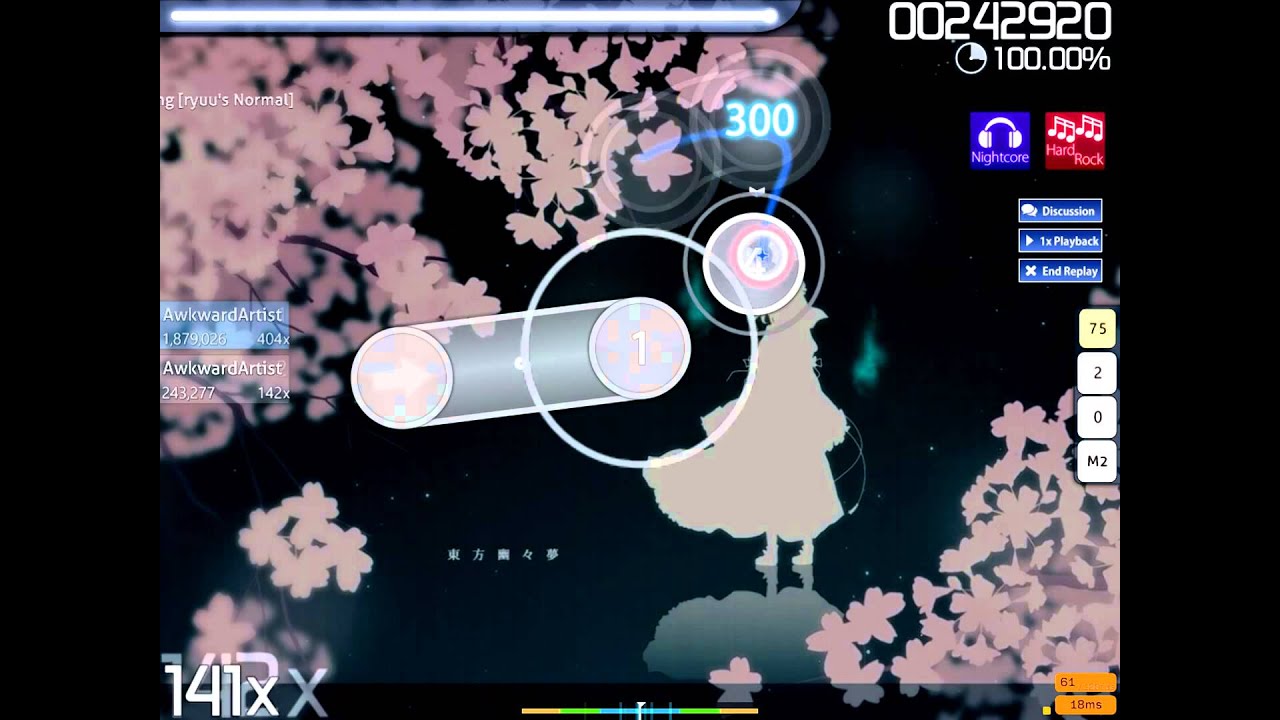[osu!] Draw The Emotional - Sad Spring (Normal-Nightcore) - YouTube