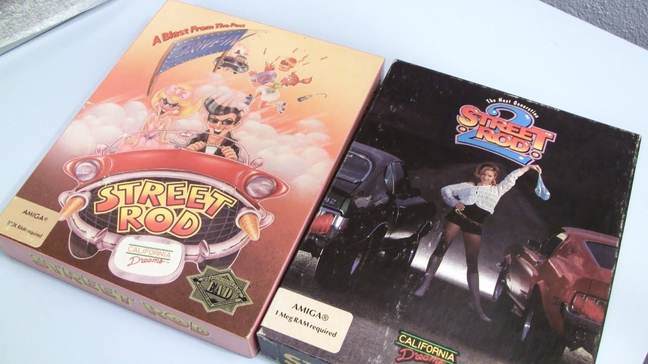Street Rod Extra (Amiga/PC) - Cheat, Unterschiede und Verpackung - YouTube