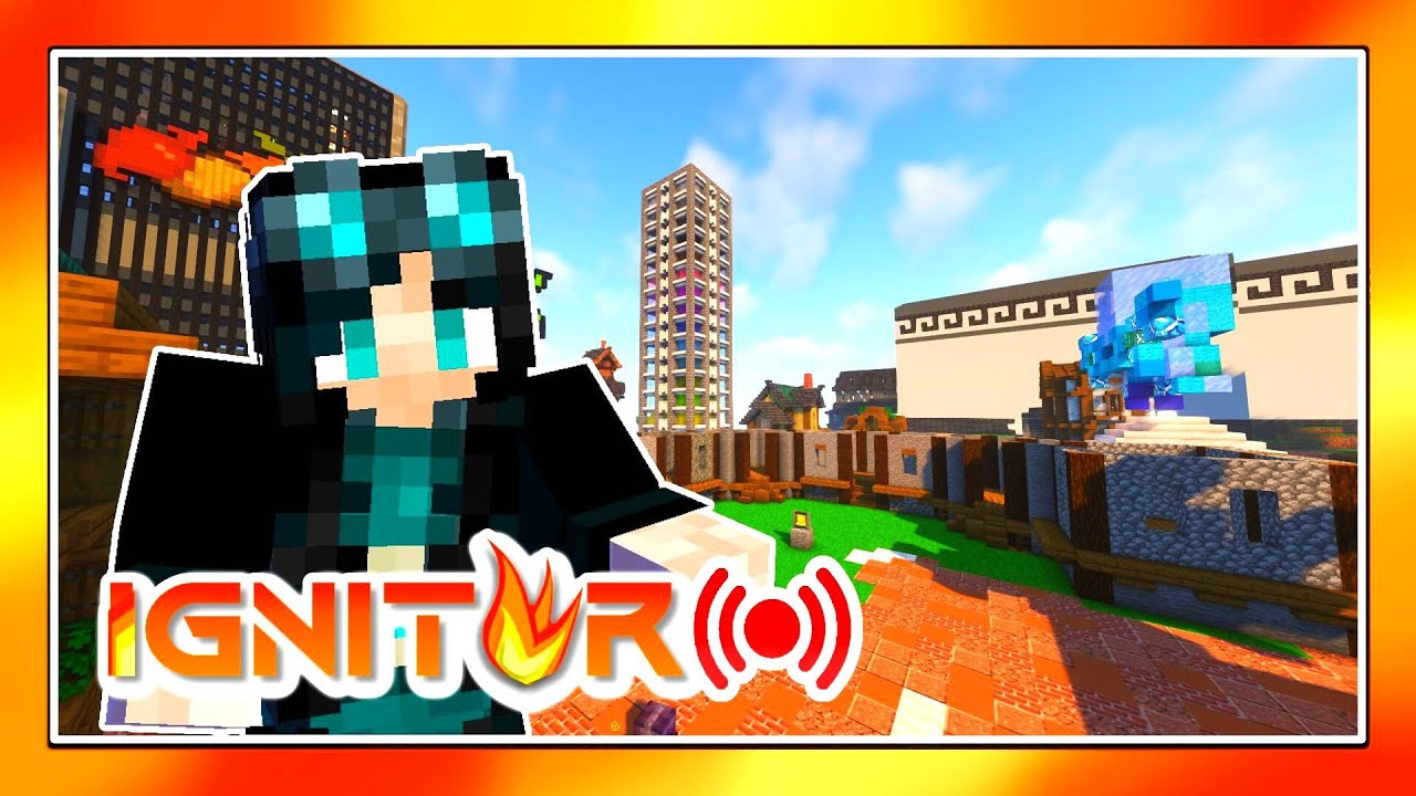 Building a row of shops Part 2?!!!🔥 IgnitorSMP Livestream 🔥 #minecraft ...