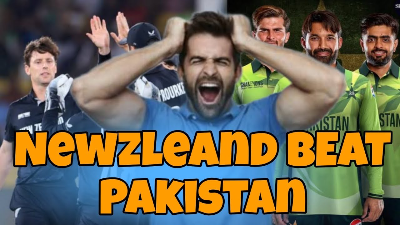 Pakistan lost the match against newzleand Babar again fail Shaheen poor ...