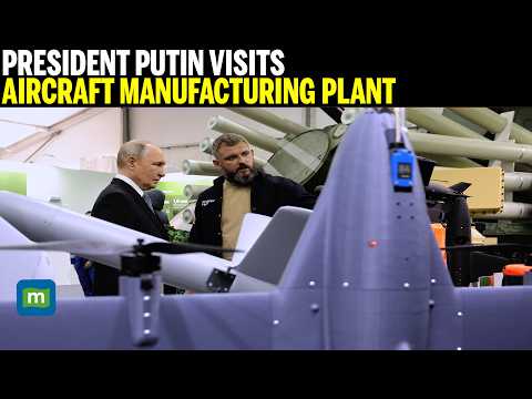 Russia: President Vladimir Putin Visits Aircraft Manufacturing Plant