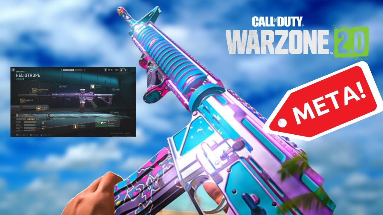 this META M4 CLASS SETUP is AMAZING on Ashika Island Warzone! - YouTube