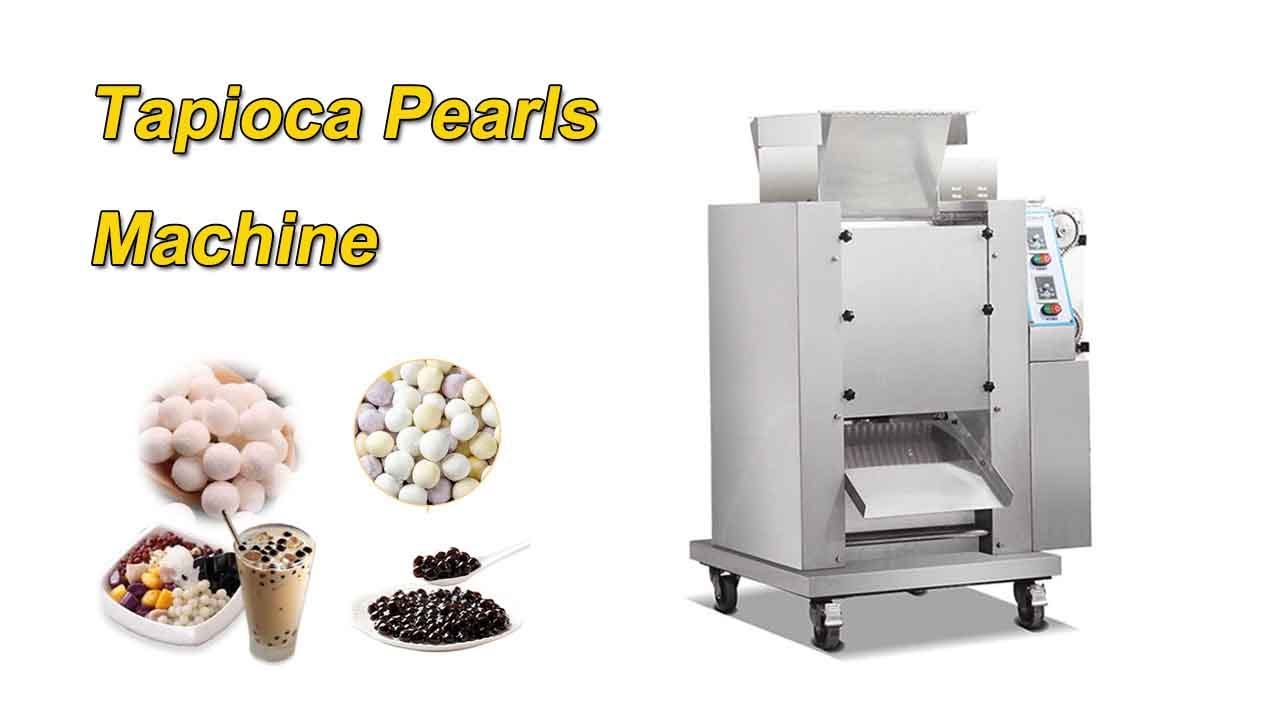 Automatic Boba Tea Maker | Tapioca Pearls Making Machine Making Various ...