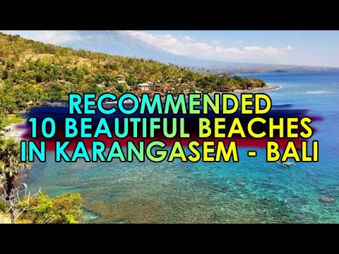 BALI BEACH - 08 : Recommended 10 Beautiful Beaches in Karangasem || INDONESIA BEAUTIFUL BEACHES ||