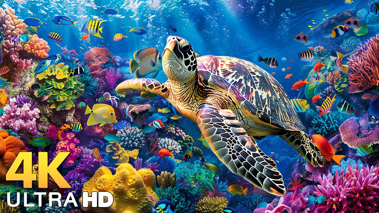 [NEW] 11HR Stunning 4K Underwater Footage - Rare & Colorful Sea Life ...