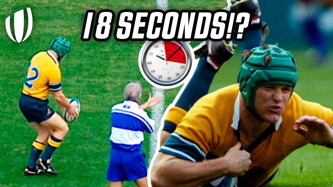 The FASTEST EVER Tries at the Rugby World Cup! - YouTube