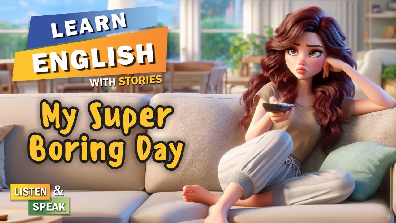 My Super Boring Day | Learn English Story I Improve Your English Easily ...