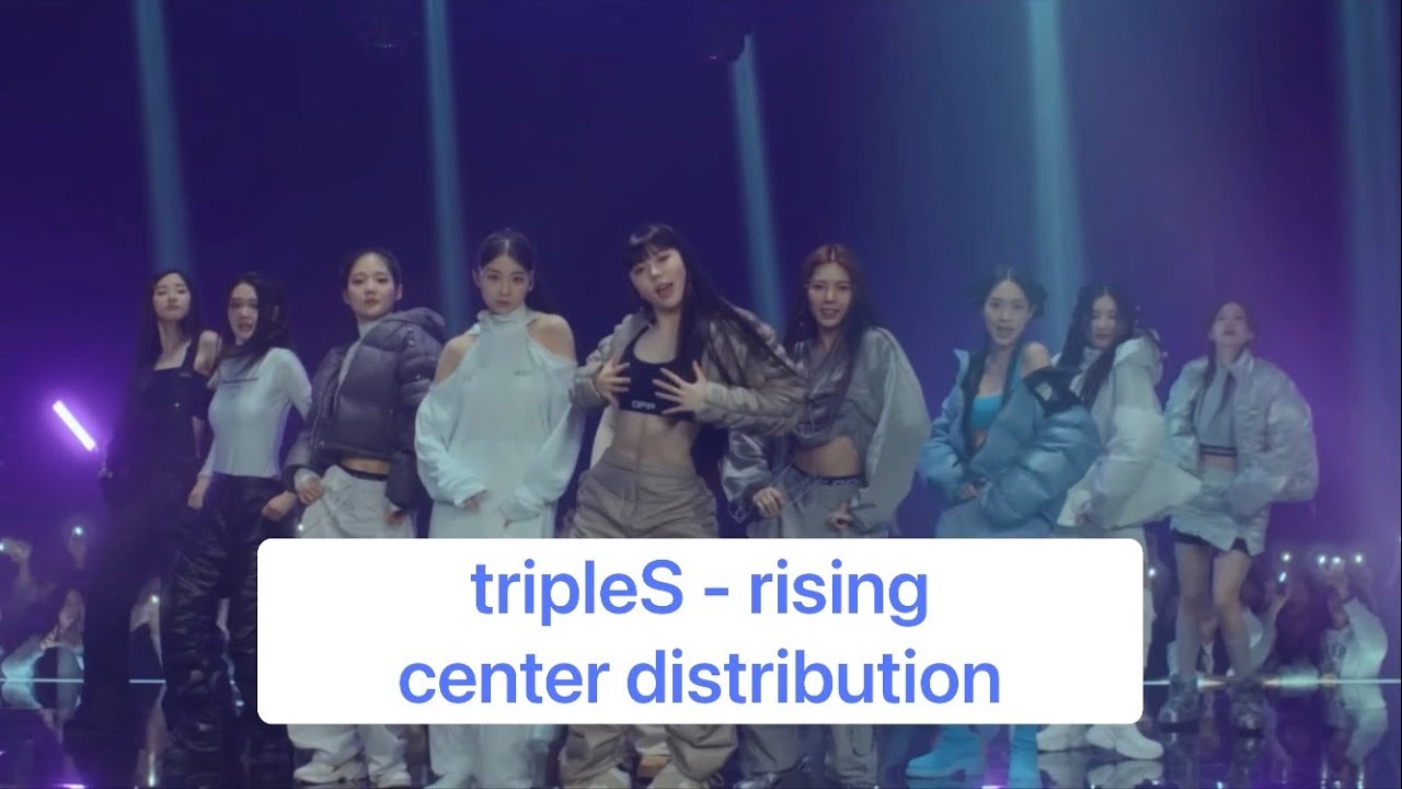 tripleS - rising - center distribution - YouTube