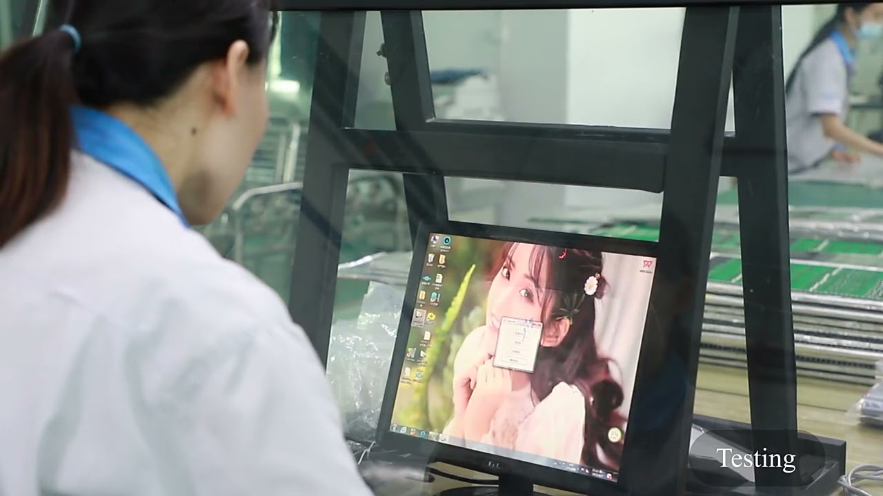 Infrared Touch Frame Video - YouTube