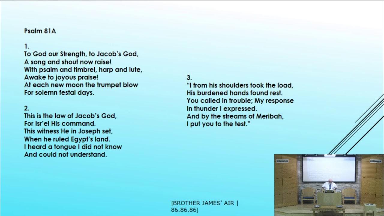 Psalm 81 YouTube psalm-81-youtube