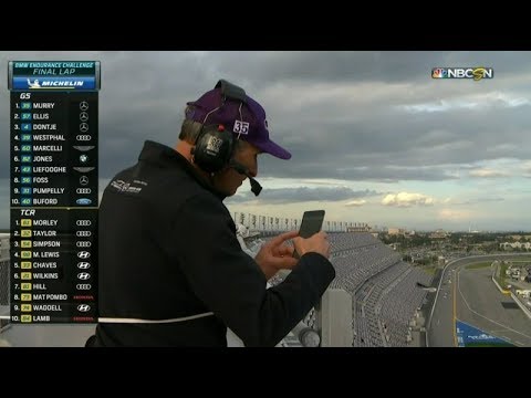 Dylan Murry wins Daytona in AMG dad watches 2020 - YouTube
