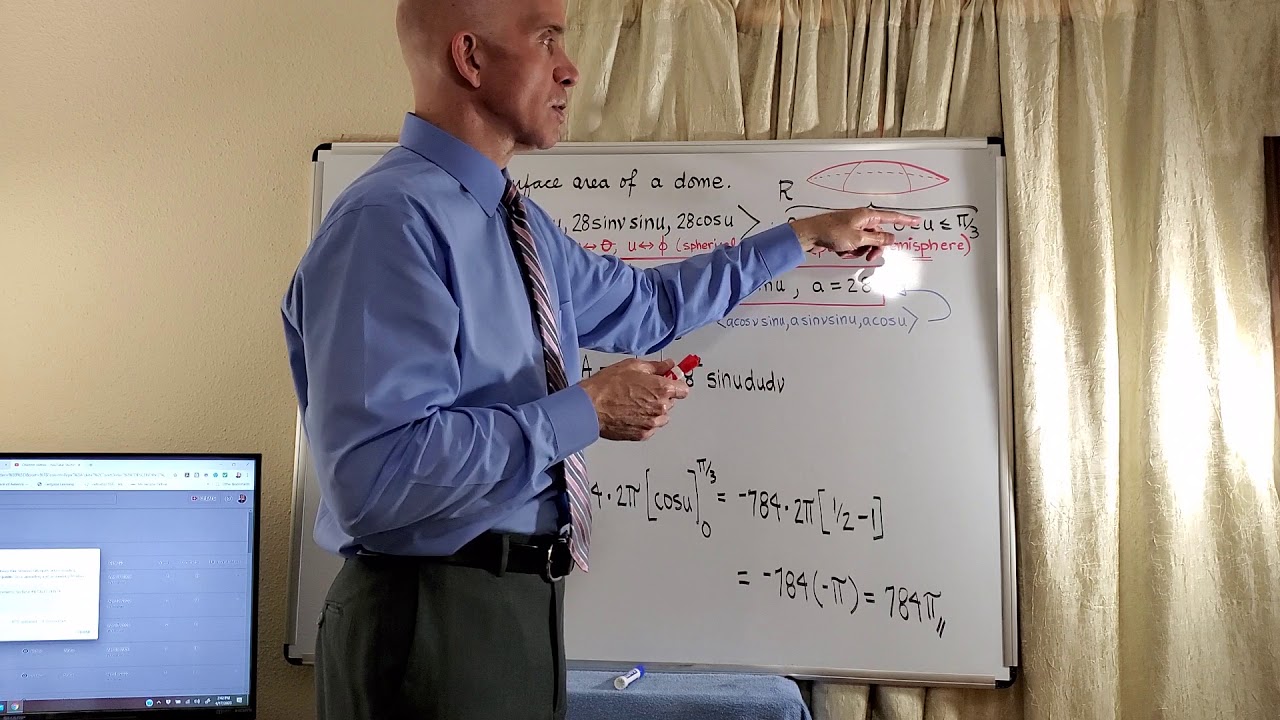 Parametric Surface #5 CALCULUS III - YouTube