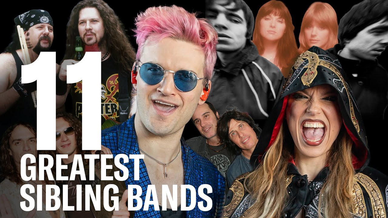 11 Greatest Sibling Bands of All Time | Halestorm's Picks - YouTube