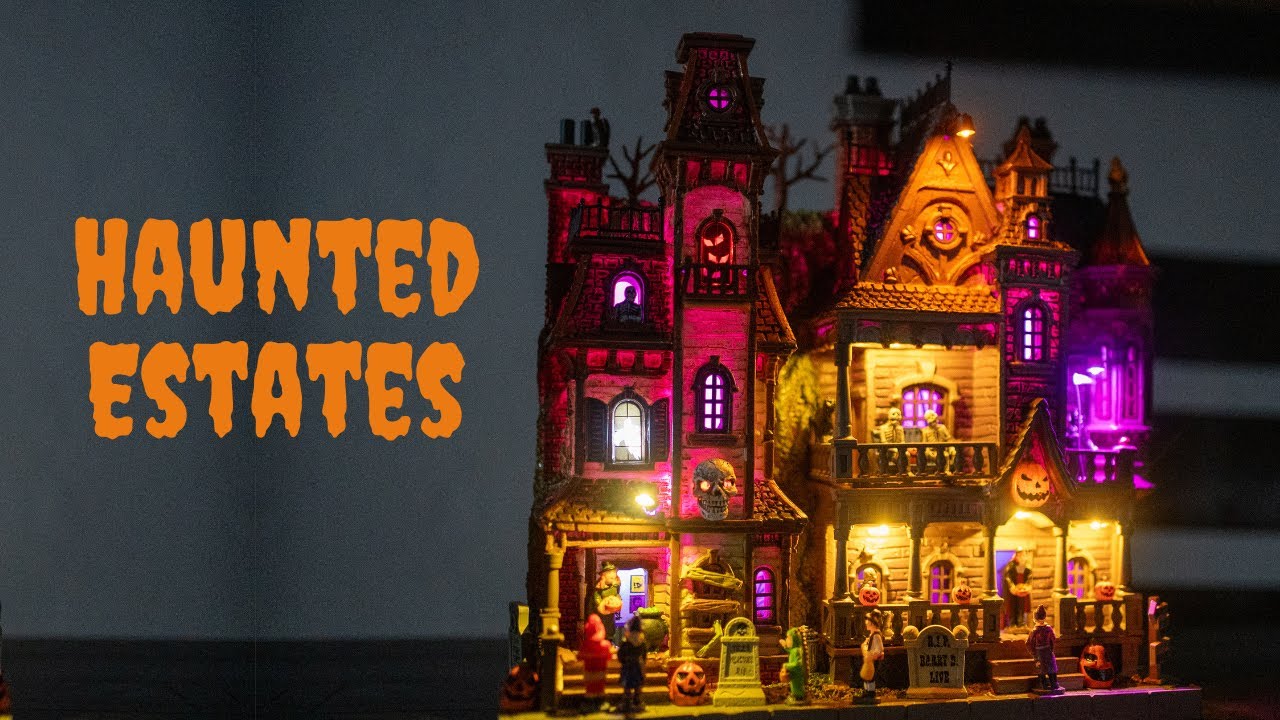 Lemax Spooky Town - Haunted Estates - YouTube