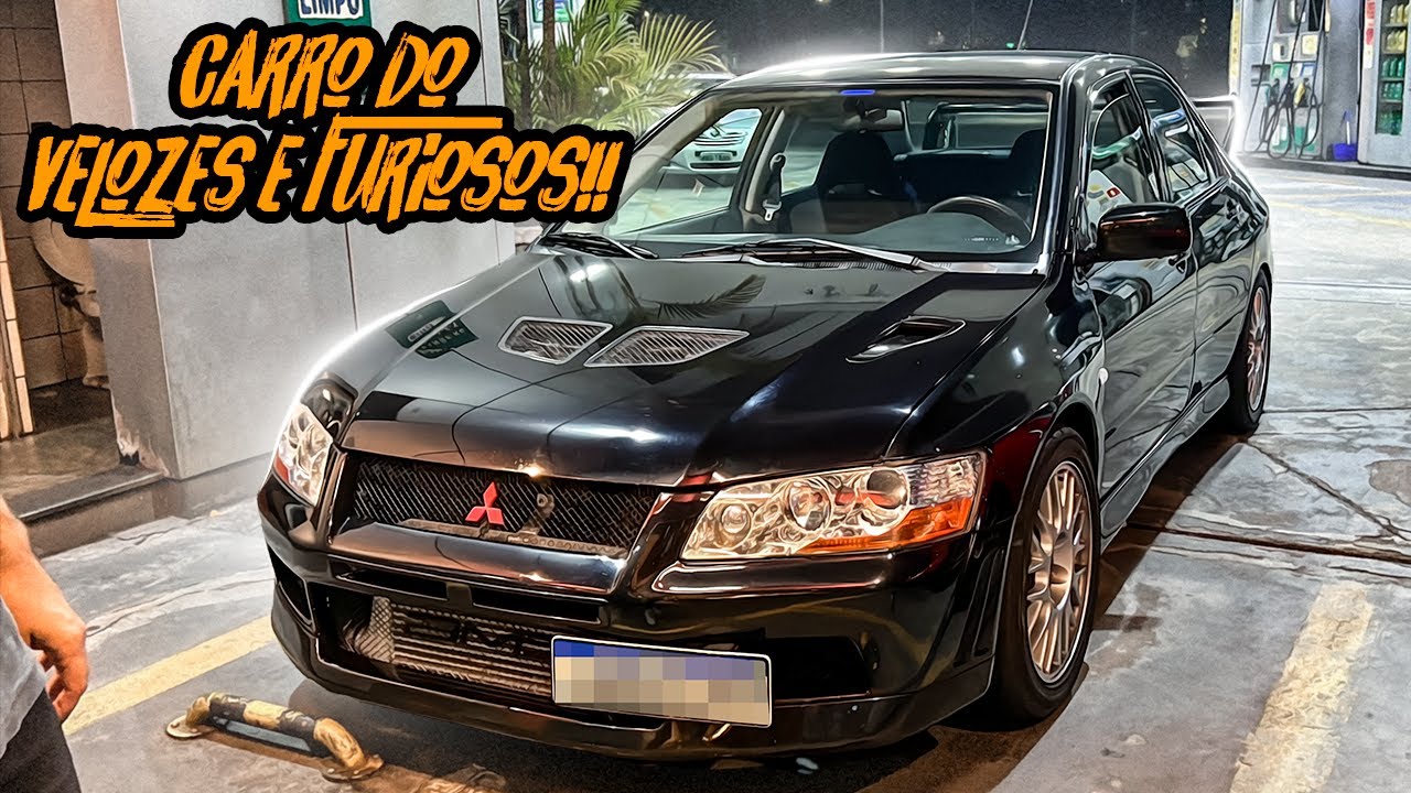 ENCONTREI UM MITSUBISHI EVO VII PREPARADO NO BRASIL!!🔥 DRAKINHO - YouTube