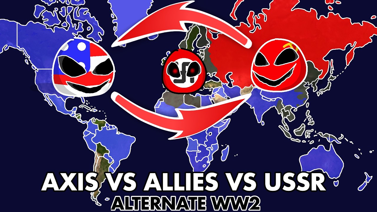 Destruction of Evil | Countryballs | Alternate WW2 - YouTube