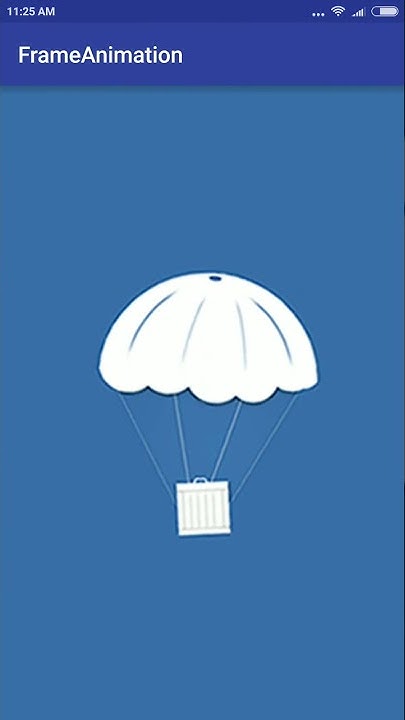 Android Frame Animation Demo - YouTube