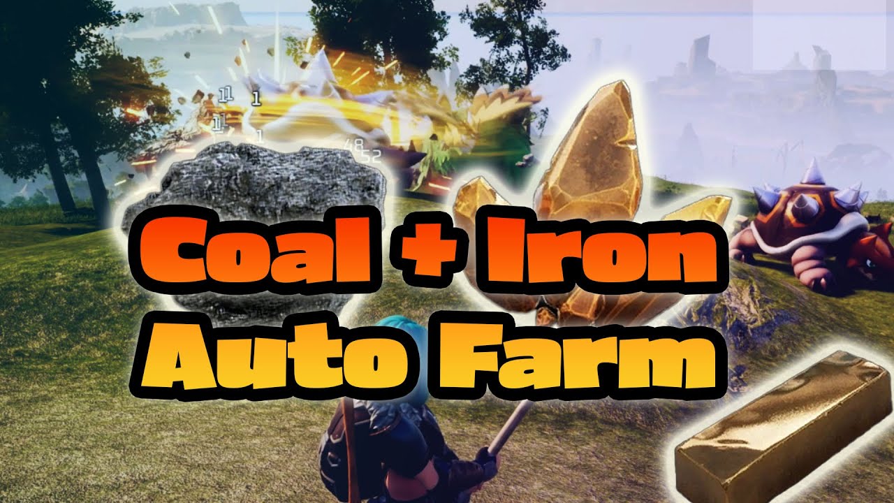 Auto Farming Iron and Coal in Palworld - Two locations level 10+ and 25 ...