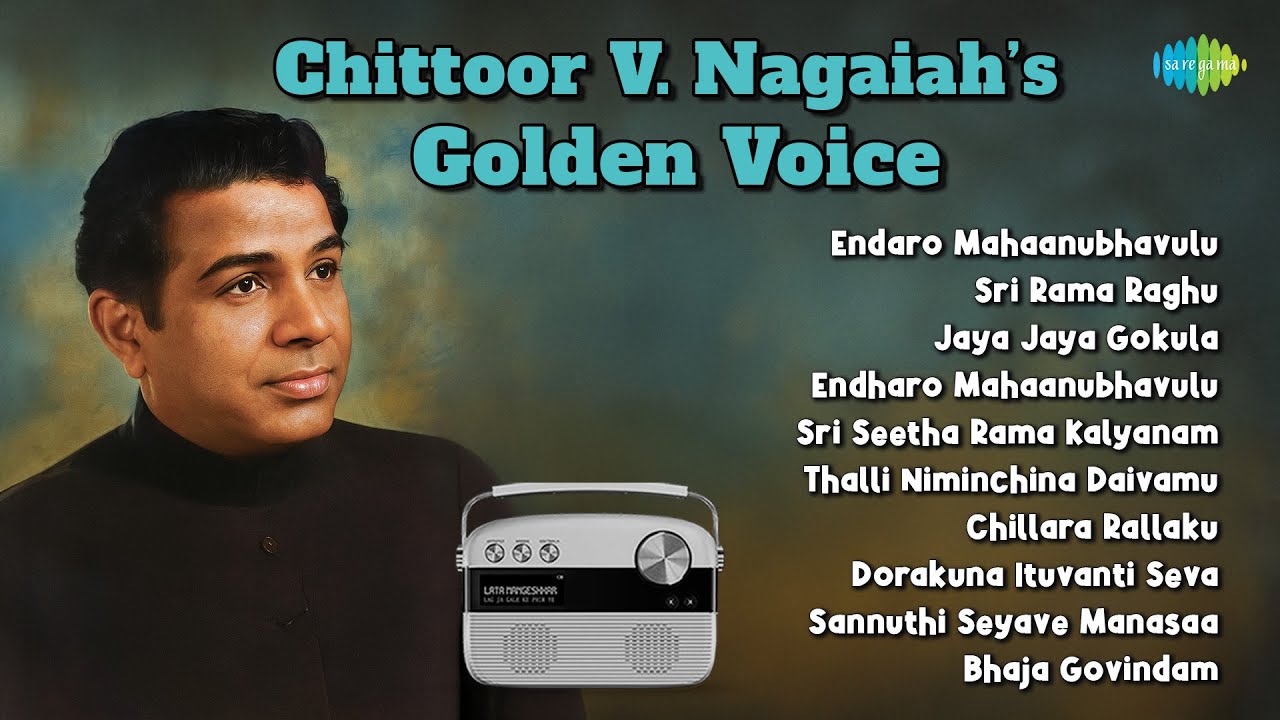 Chittoor V. Nagaiah's Golden Voice | Timeless Devotional Jukebox 🎵 ...