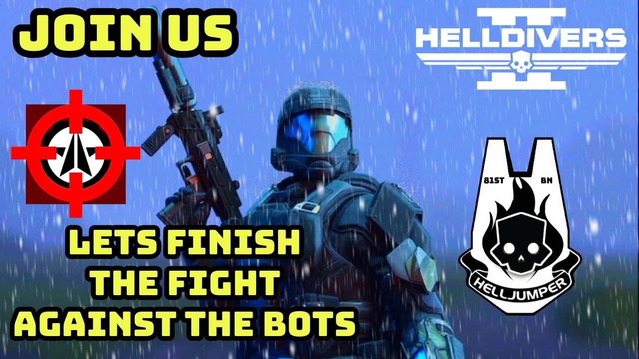 JOIN THE 81st HELLJUMPERS | Helldivers 2 Machinery of Oppression - YouTube