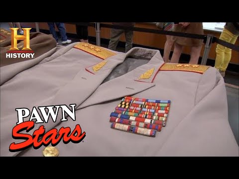 MILLION DOLLAR Soviet Union Cold War Uniforms (Season 8) | Pawn Stars