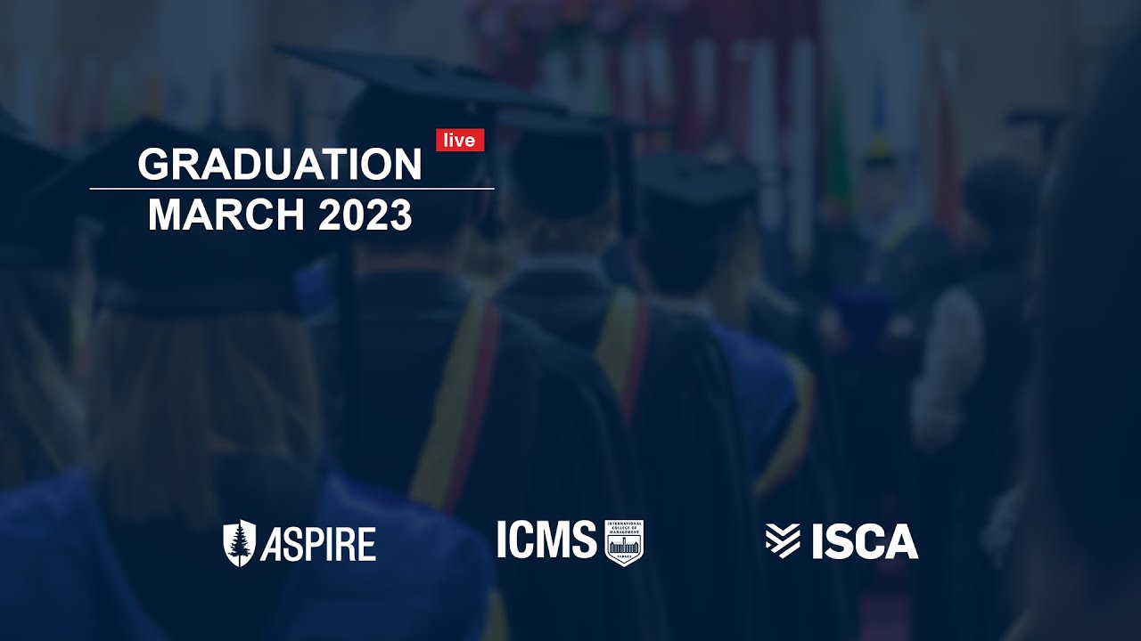 Graduation Ceremony - March 2023 - YouTube