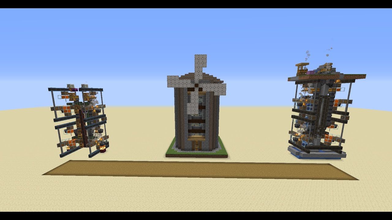 [Minecraft Create Mod] HIGH THROUGHPUT BULK SMELTER - YouTube