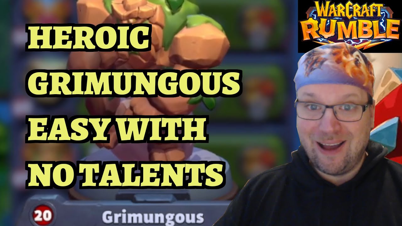 HEROIC Grimungous Hinterlands Campaign Guide - Warcraft Rumble - YouTube