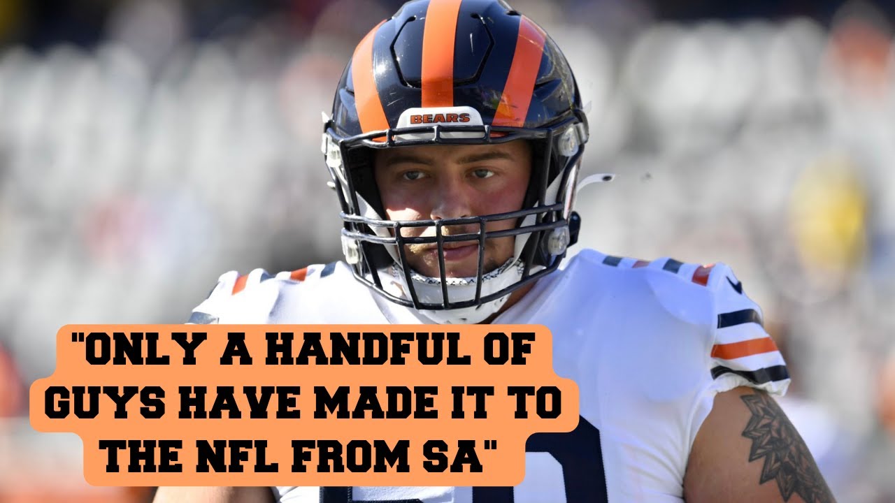 "The NFL was never on my mind" - With NFL Chicago Bears Dieter Eiselen ...