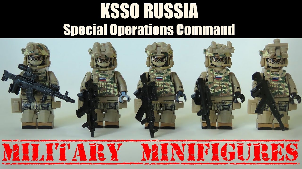 MILITARY MINIFIGURES - KSSO Russia’s Special Operations Command ...