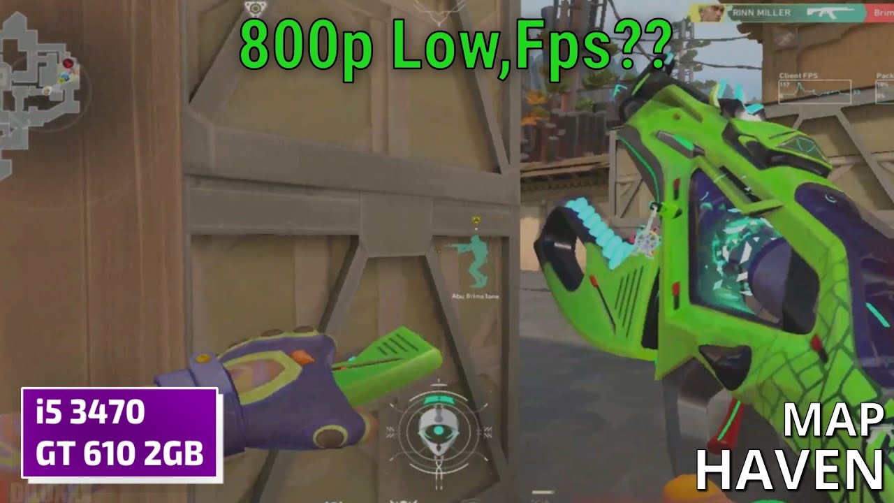 Valorant Low Graphics | Intel core i5 3470 & GT 610 2GB DDR3 - YouTube