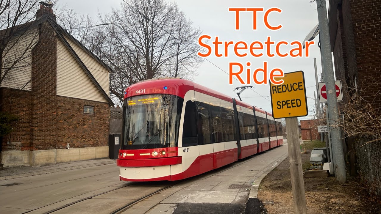 Toronto TTC 503 Kingston Streetcar Ride - Queen/Coxwell to York/King 1 ...