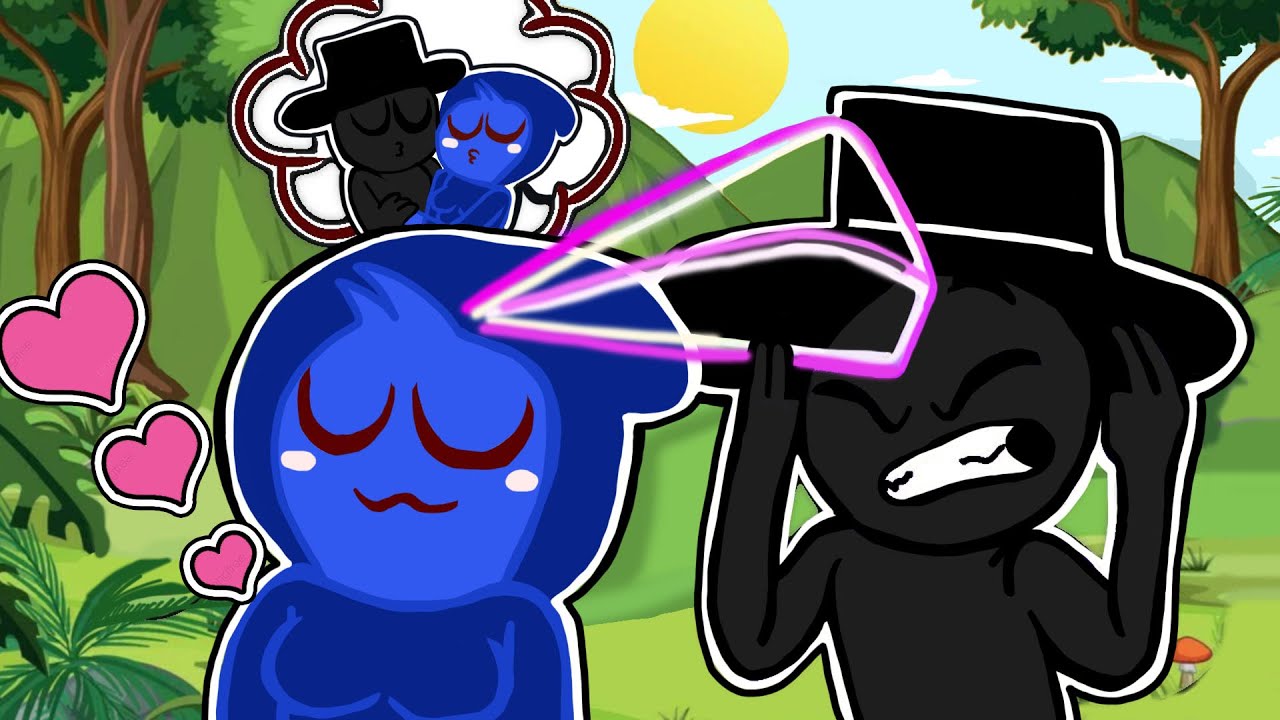 🖤💙¡black Enamora A Jevin Con Sus Poderes 💌😍 ¿le Leyó La Mente Incredibox Sprunki Youtube