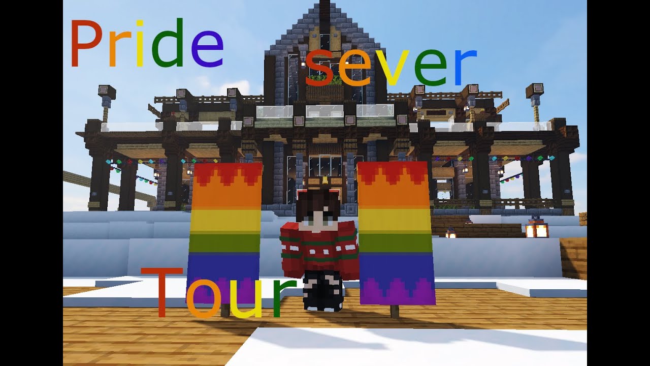 minecraft pride sever tour - YouTube