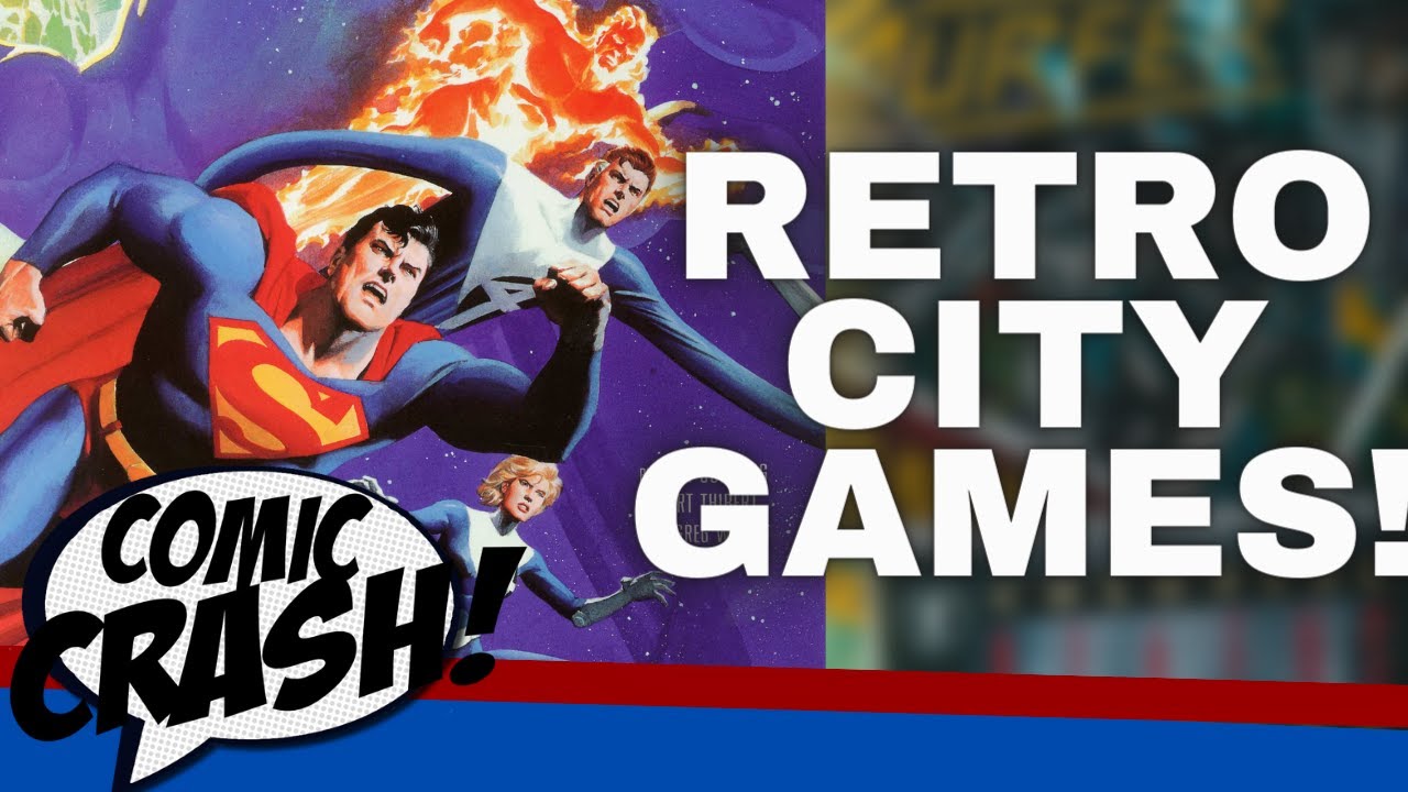 Finding Cool Comics at RETRO CITY GAMES (guest stars!) - YouTube