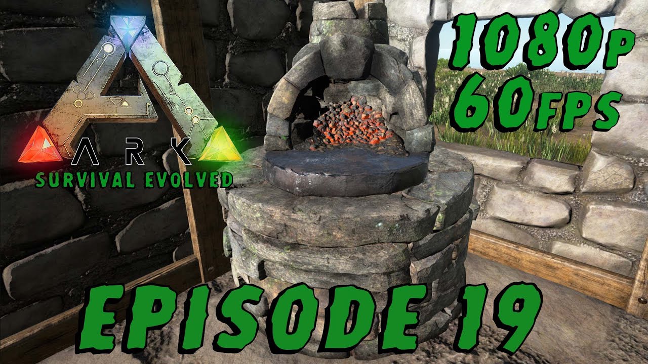 Data Plays - ARK: Survival Evolved Ep 19 - Smithy (1080p/60Fps) - YouTube