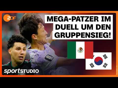 Mexiko – Südkorea  Highlights | Gruppe A, FIFA WM 2026 | sportstudio