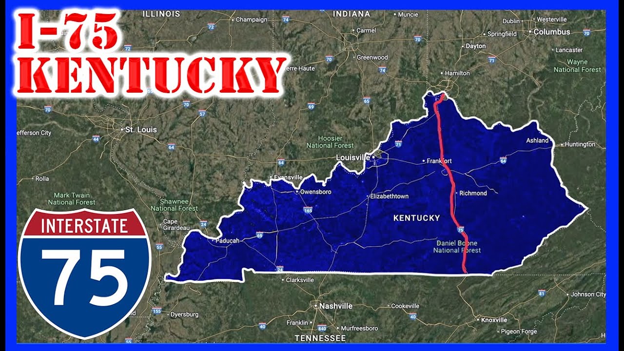 Interstate 75 in Kentucky | What It's Like to Drive - YouTube