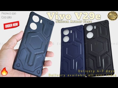Vivo V29e Silicon Back Cover | Vivo V29e Stylish Back Cover - YouTube