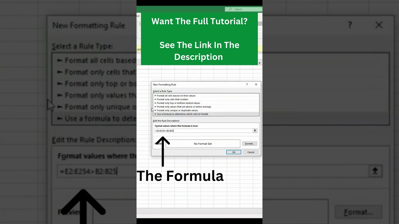 How To Conditional Format If One Cell Is Greater Than Another Excel How To Conditional Format If One Cell Is Greater Than Another Excel