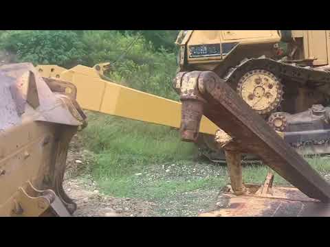 D6R XL 1999 ROOT CUTTER 2 - YouTube